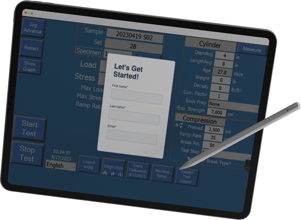 Concrete Compressions Machines | Forney